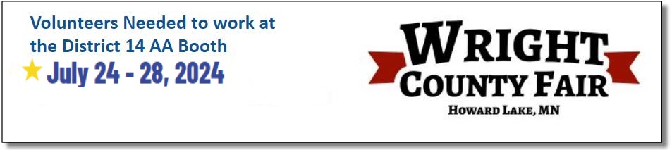District 14, Area 36 AA – The Home of District 14 AA, Wright County MN