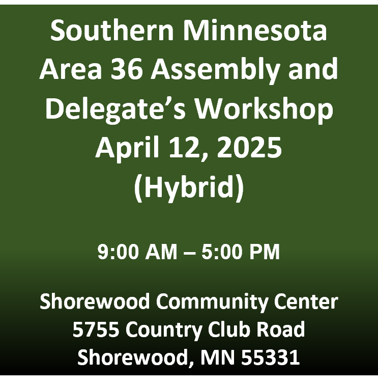 04/12/2025: Area 36 Assembly Meeting and Delegates Workshop – District ...